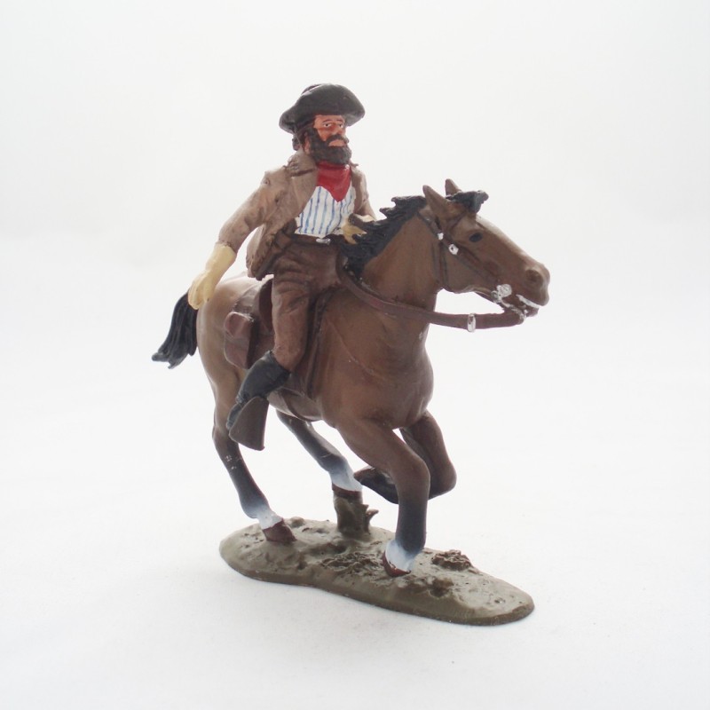 Del Prado figurine Collection Cavalier Pony Express Aventure de l'Ouest